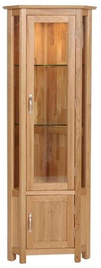 Oak Display Cabinet | Solid Oak Display Cabinet | CFS UK