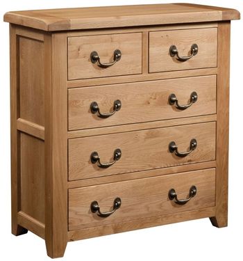 Oak Chest of Drawer | Solid Oak Chest of Drawer | CFS UK
