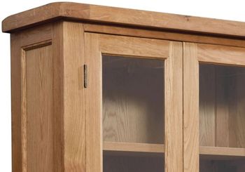Oak Display Cabinet | Solid Oak Display Cabinet | CFS UK