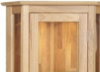 Oak Display Cabinet | Solid Oak Display Cabinet | CFS UK