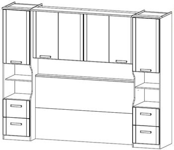 Overbed Unit | Overbed Storage | Bedroom Furniture | CFS UK