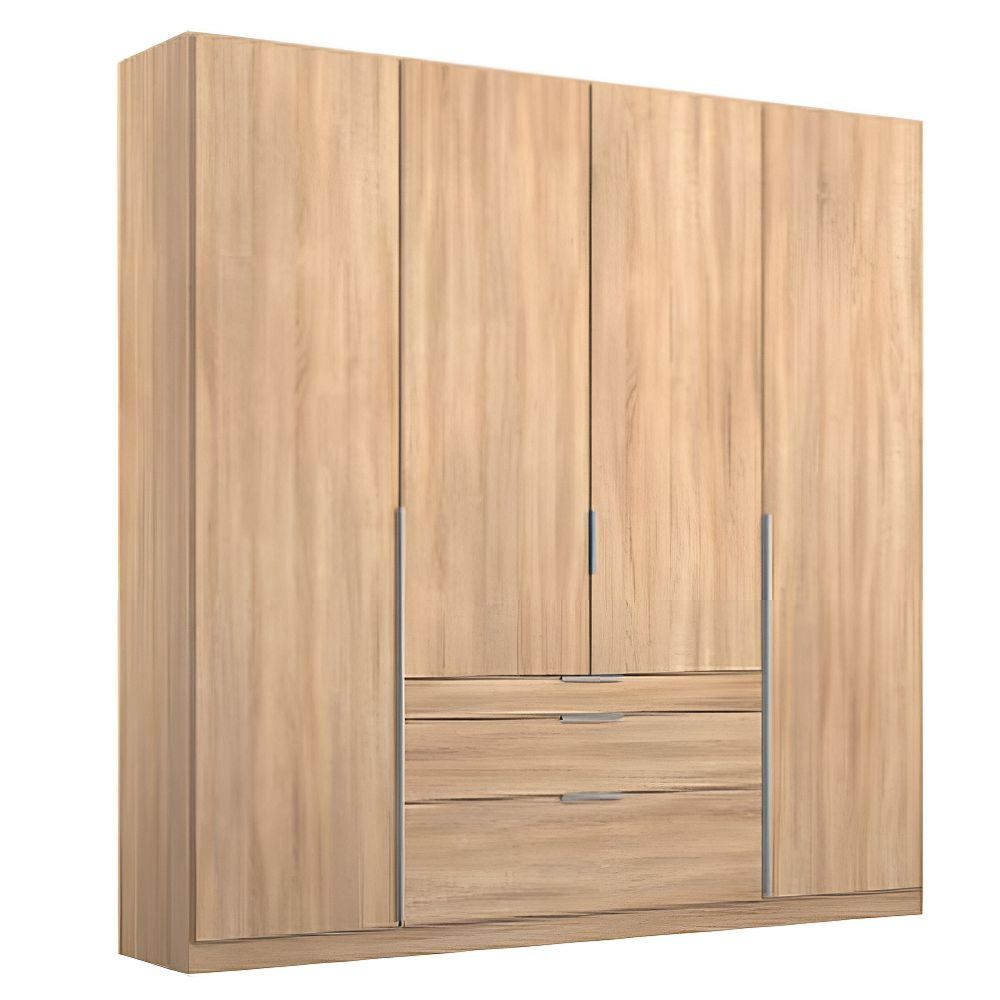 Rauch Alabama 181cm 4 Door Wardrobe with Drawer - Sonoma Oak | CFS UK
