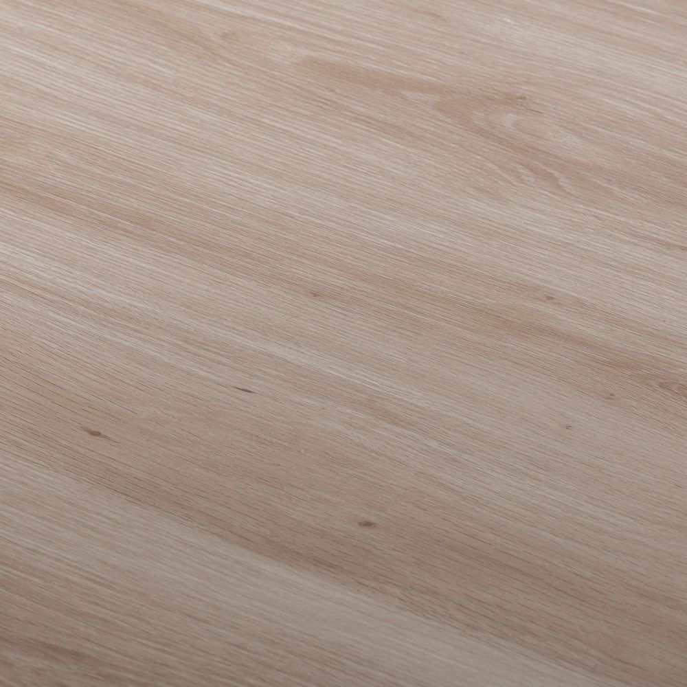 Bern Fluted 6 Seater Oak Effect Pedestal Dining Table - 160cm | CFS UK