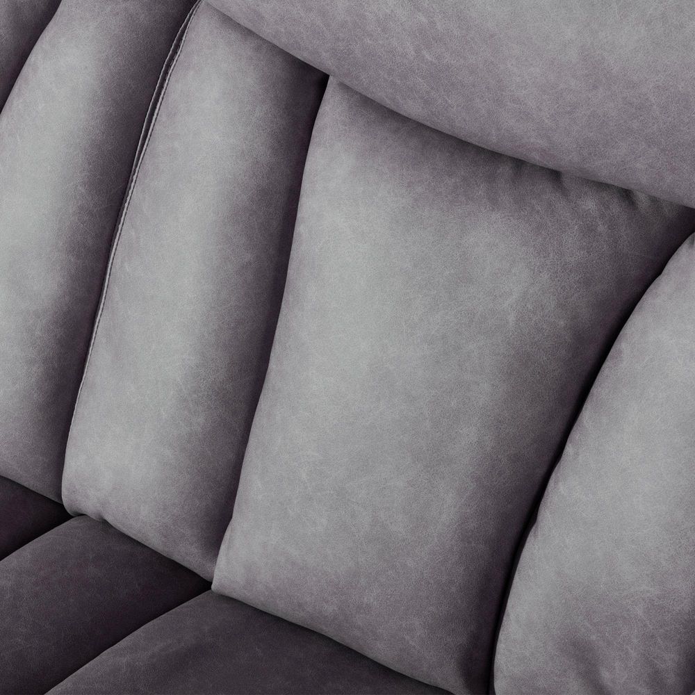 Dylan Grey Fabric 3 Seater Electric Recliner Sofa | Choice Furniture ...