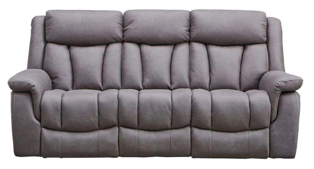 Dylan Grey Fabric 3 Seater Electric Recliner Sofa | Choice Furniture ...