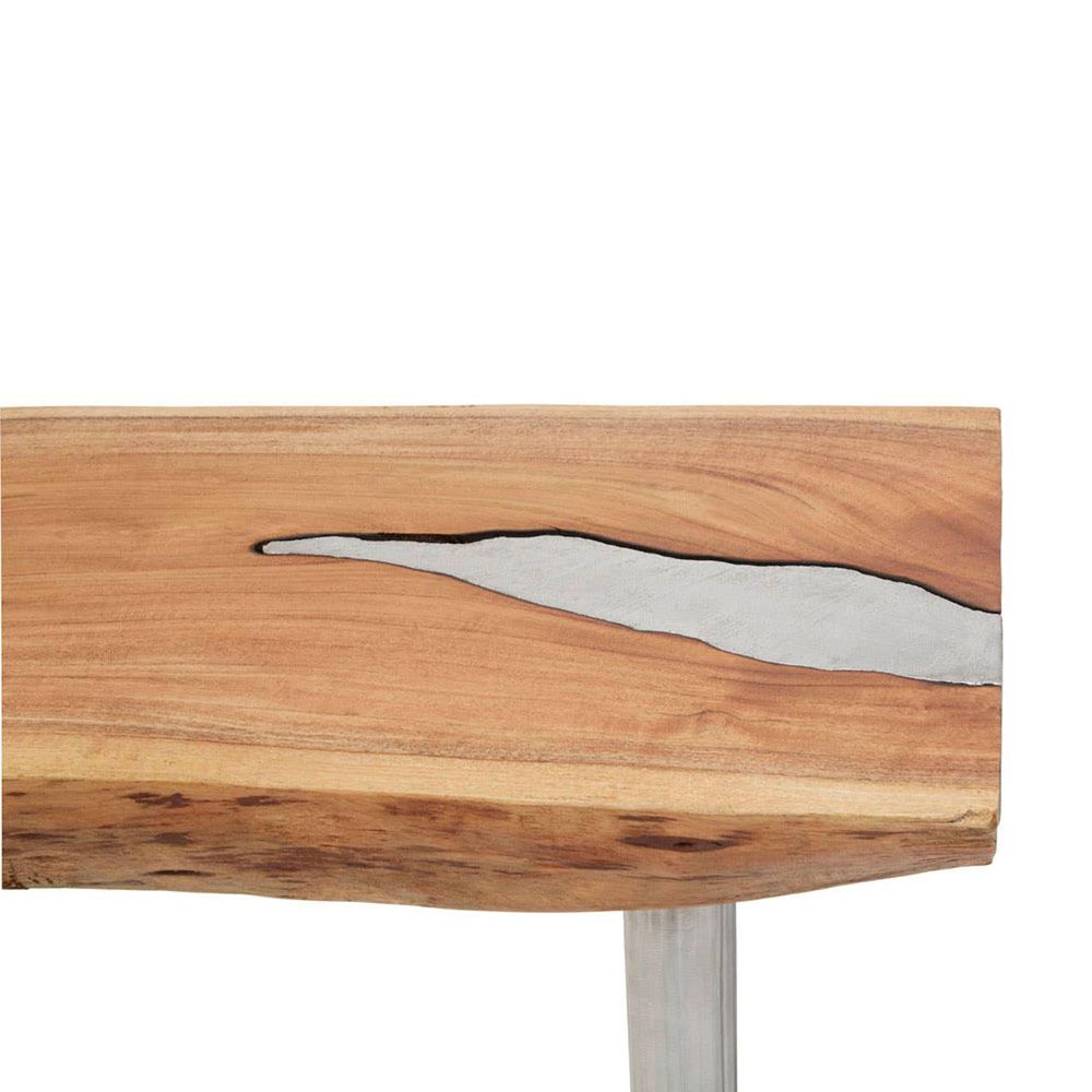 Almora Natural Acacia Wood Console Table | Choice Furniture Superstore UK