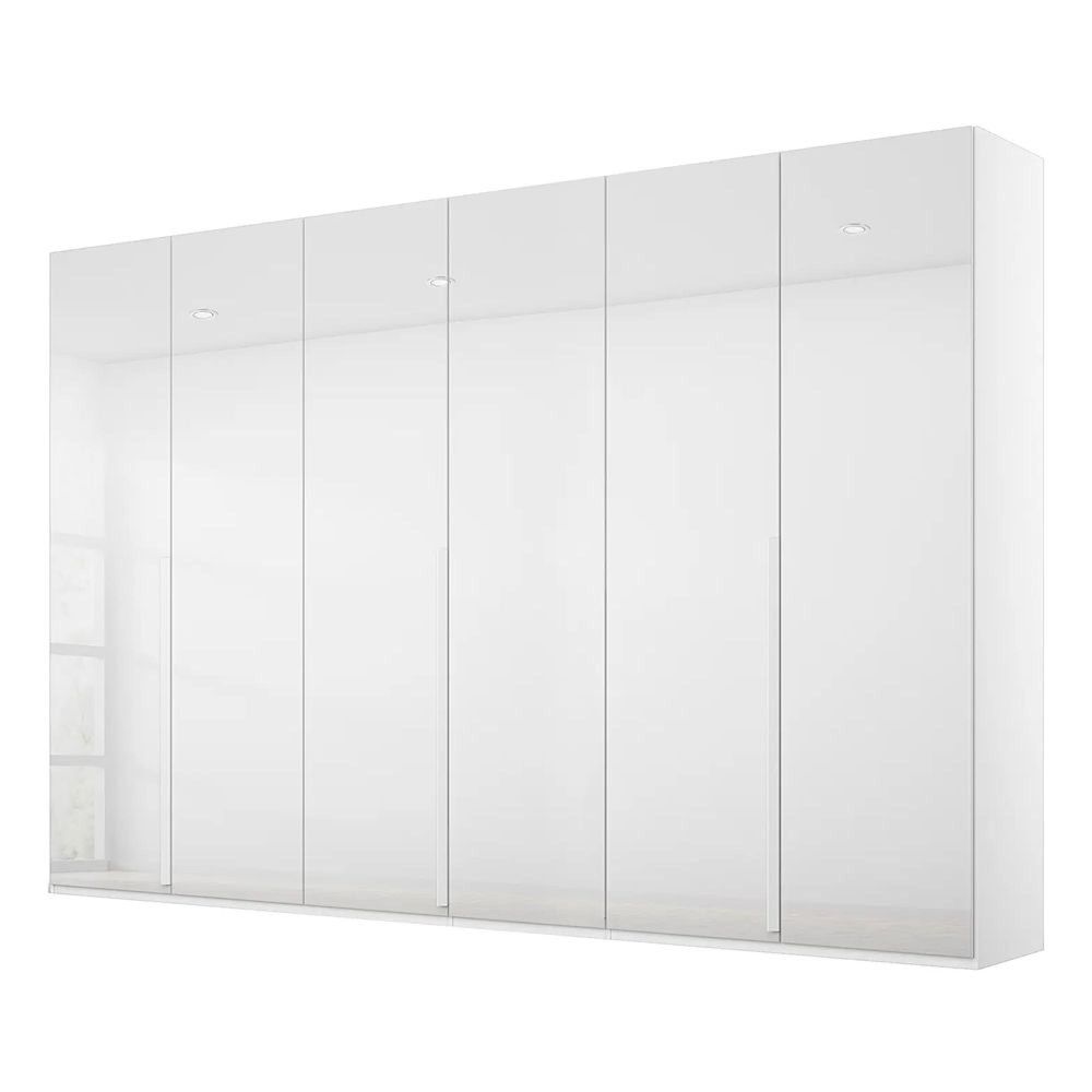 Rauch Purisma 301cm 6 Door Wardrobe - Alpine White and Crystal White ...