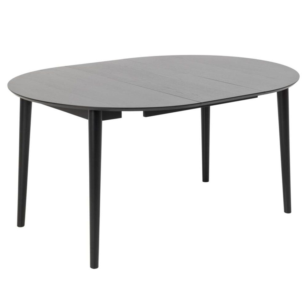 Montreux Black Butterfly Extending Round Dining Set with 4 Ida Spindle ...