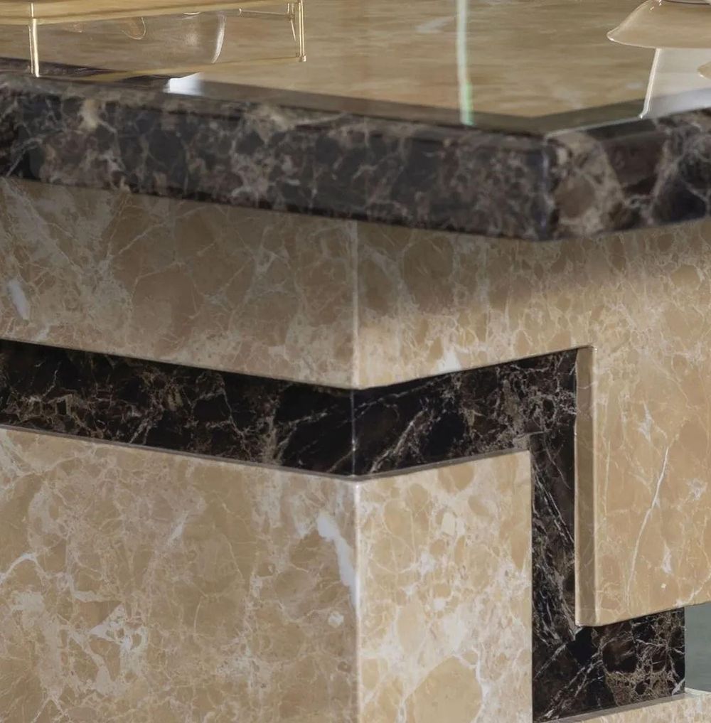 Venice Cream Marble Coffee Table - CFS UK