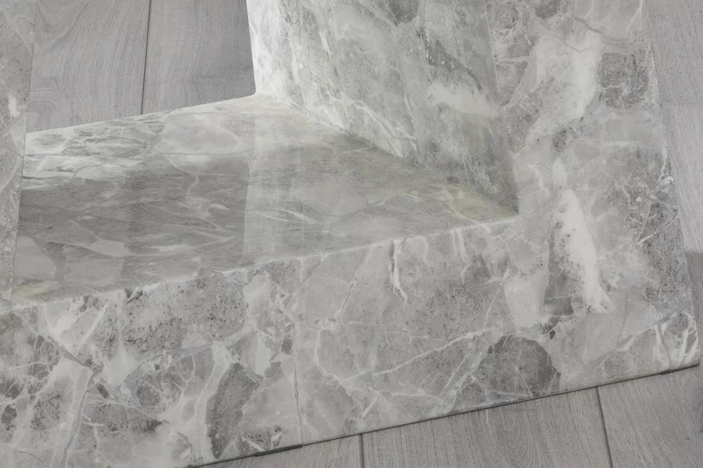 Milan Grey Marble Dining Table - CFS UK