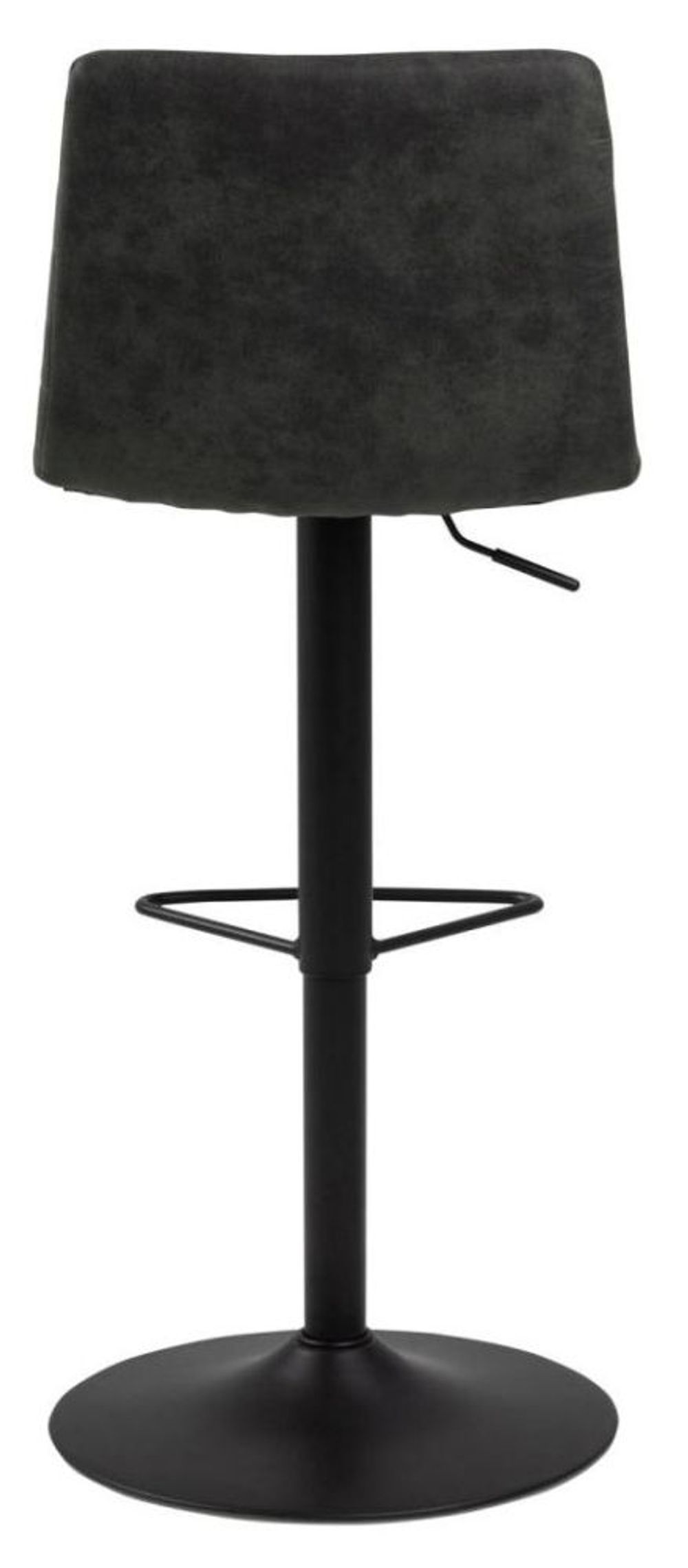 2 x Kimmy Anthracite Fabric Gas Lift Bar Stool | Choice Furniture ...