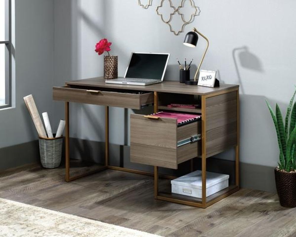 Teknik Lux 2 Drawer Desk | Choice Furniture Superstore UK