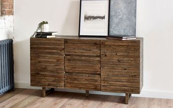 Woburn Reclaimed Pine 145cm Medium 2 Door Sideboard | CFS UK