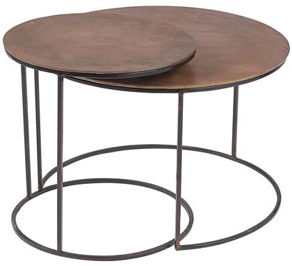 Copper top coffee table store