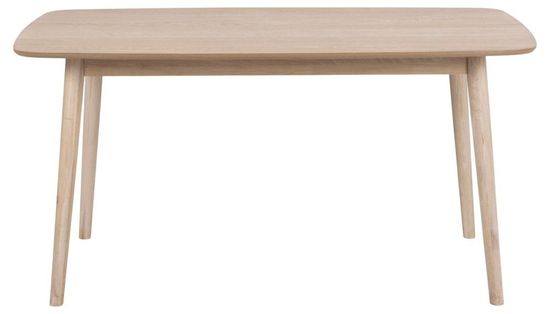 Nagano White Oak 6 Seater Dining Table | Choice Furniture Superstore UK