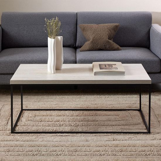 Barossa Travertine Effect Coffee Table | Choice Furniture Superstore UK