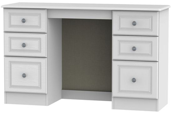 Pembroke 6 Drawer Dressing Table, Knee Hole Double Pedestal | CFS UK