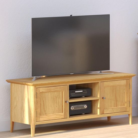 Selene Oak 120cm TV Unit | Choice Furniture Superstore UK
