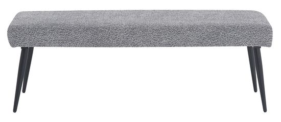 Monza Grey Fabric Dining Bench | Choice Furniture Superstore UK