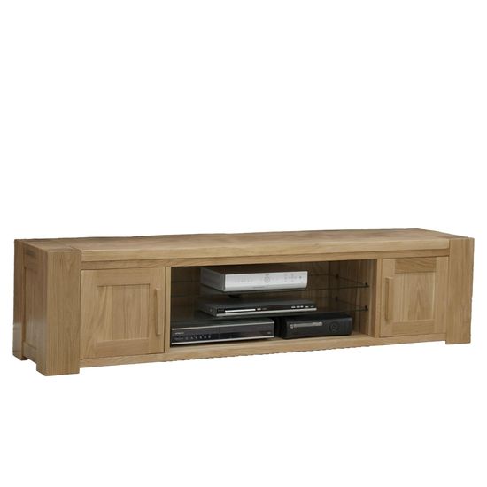 Buy Trend Oak Plasma Unit, Homestyle GB Trend Oak TV Plasma Unit | CFS UK