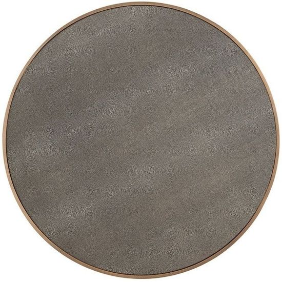 Bloomingville Shagreen Top Round 2 Tier Coffee Tables | CFS UK
