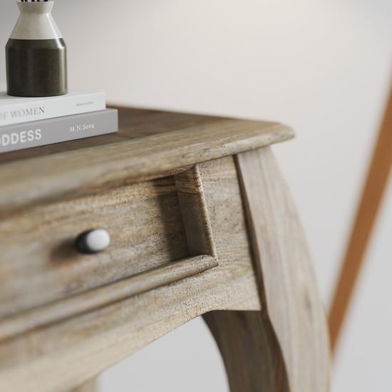 Fleur French Style Grey Console Table | Choice Furniture Superstore UK