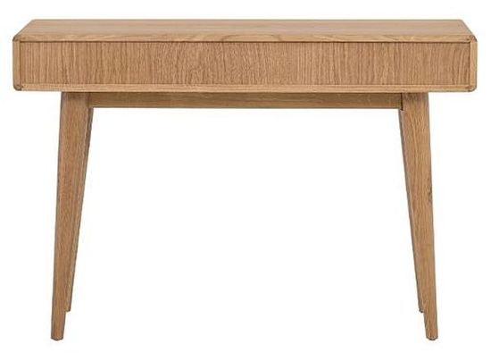Jenson Oak 2 Drawer Console Table | Choice Furniture Superstore UK