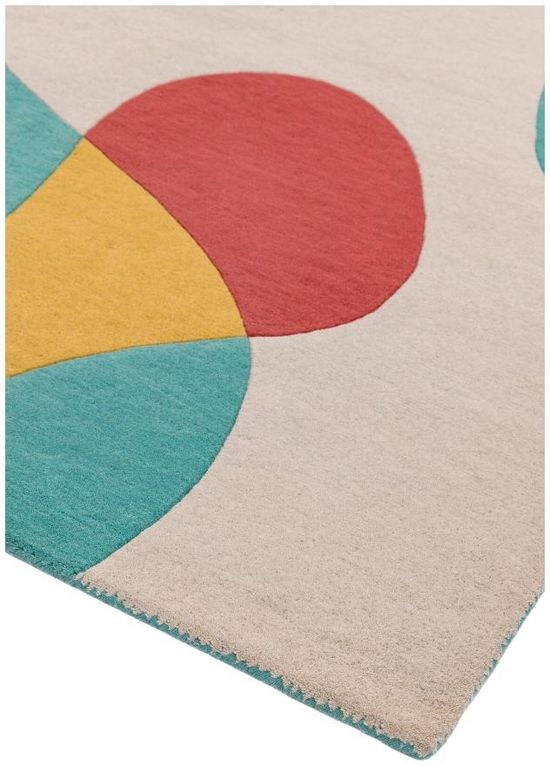 Asiatic Contemporary Design Matrix Arc 53 Bright Multi Colour Rug ...