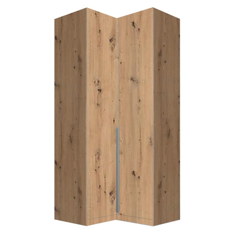 Rauch Alabama 100cm 2 Door Corner Wardrobe - Artisan Oak | CFS UK