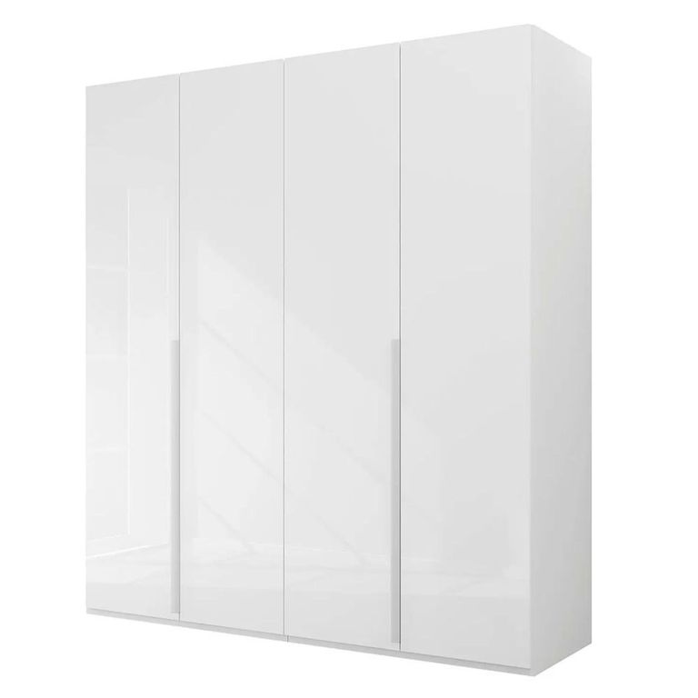 Rauch Purisma 201cm 4 Door Wardrobe - Alpine White and Crystal White ...
