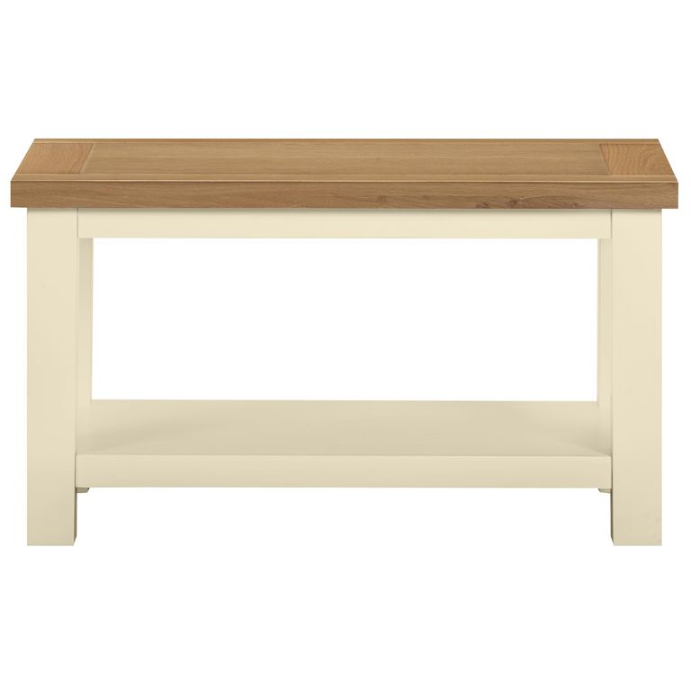 Lundy Ivory Painted Coffee Table | Choice Furniture Superstore UK