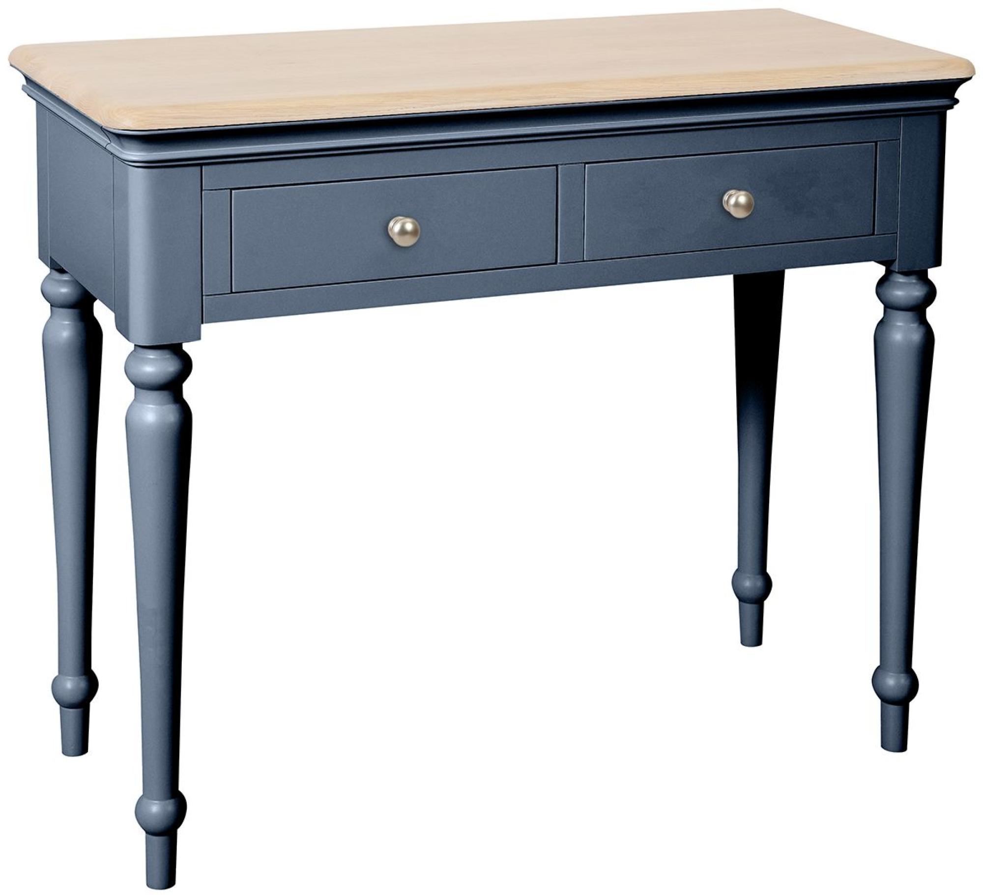 Cromwell Neptune Blue Painted Dressing Table - CFS UK