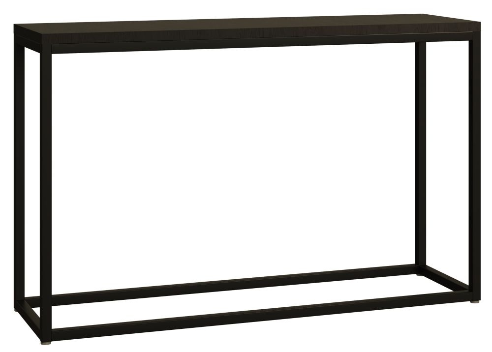 Stockholm Black and Oak Medium Console Table - CFS UK