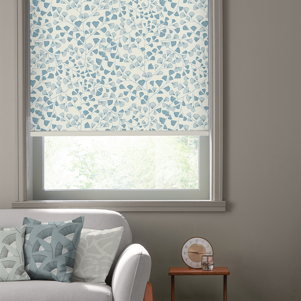 MissPrint Fern Lighthouse Roller Blind - CFS UK