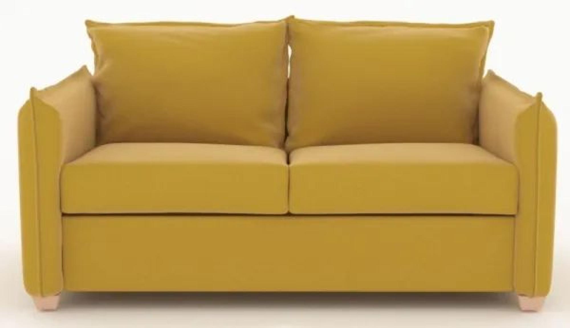 Oliver Sunningdale Saffron Fabric 2 Seater Sofa Bed | CFS UK
