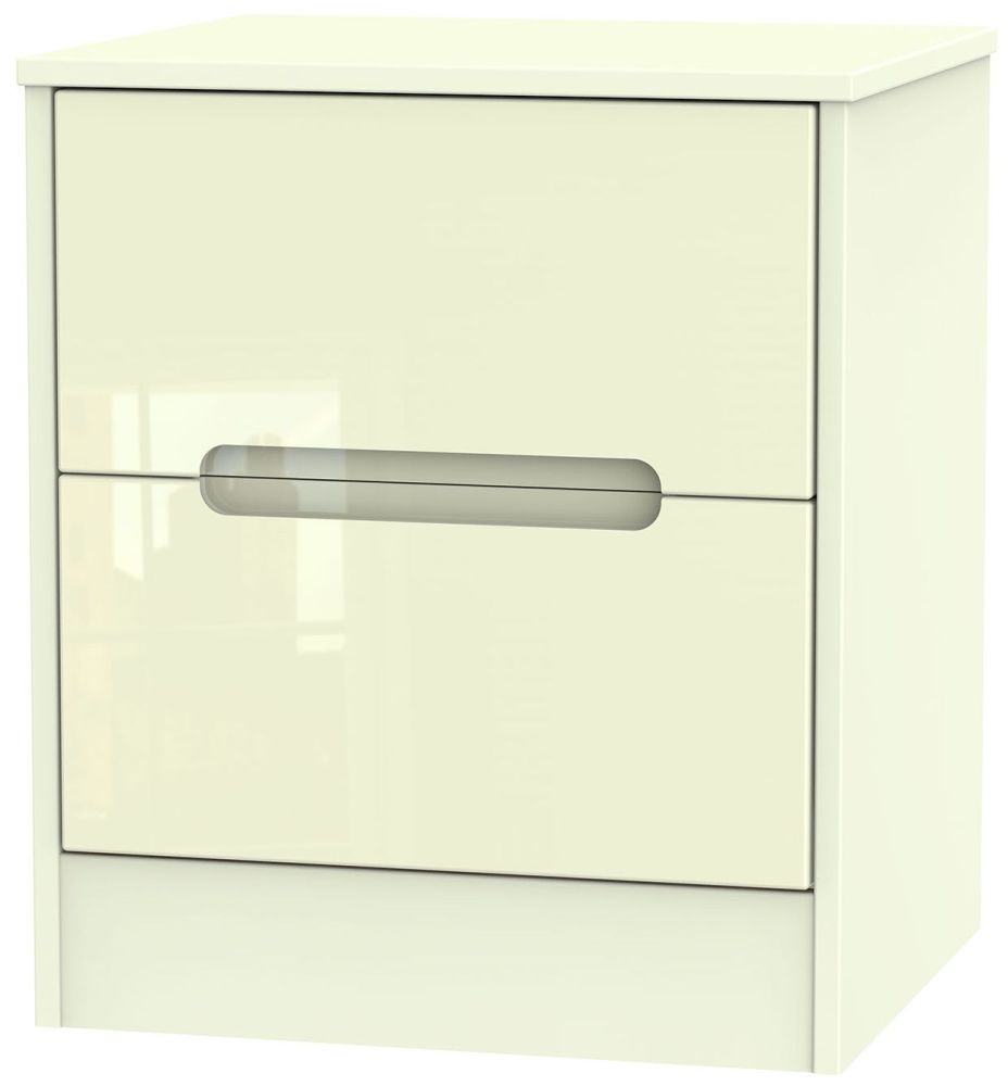 Cream gloss bedside cabinets store