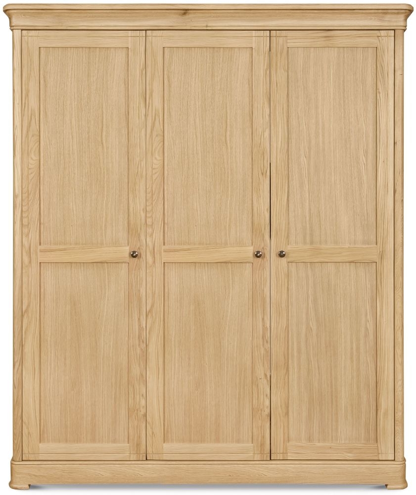Clemence Richard Moreno Oak 5 Door Combi Display Cabinet | CFS UK