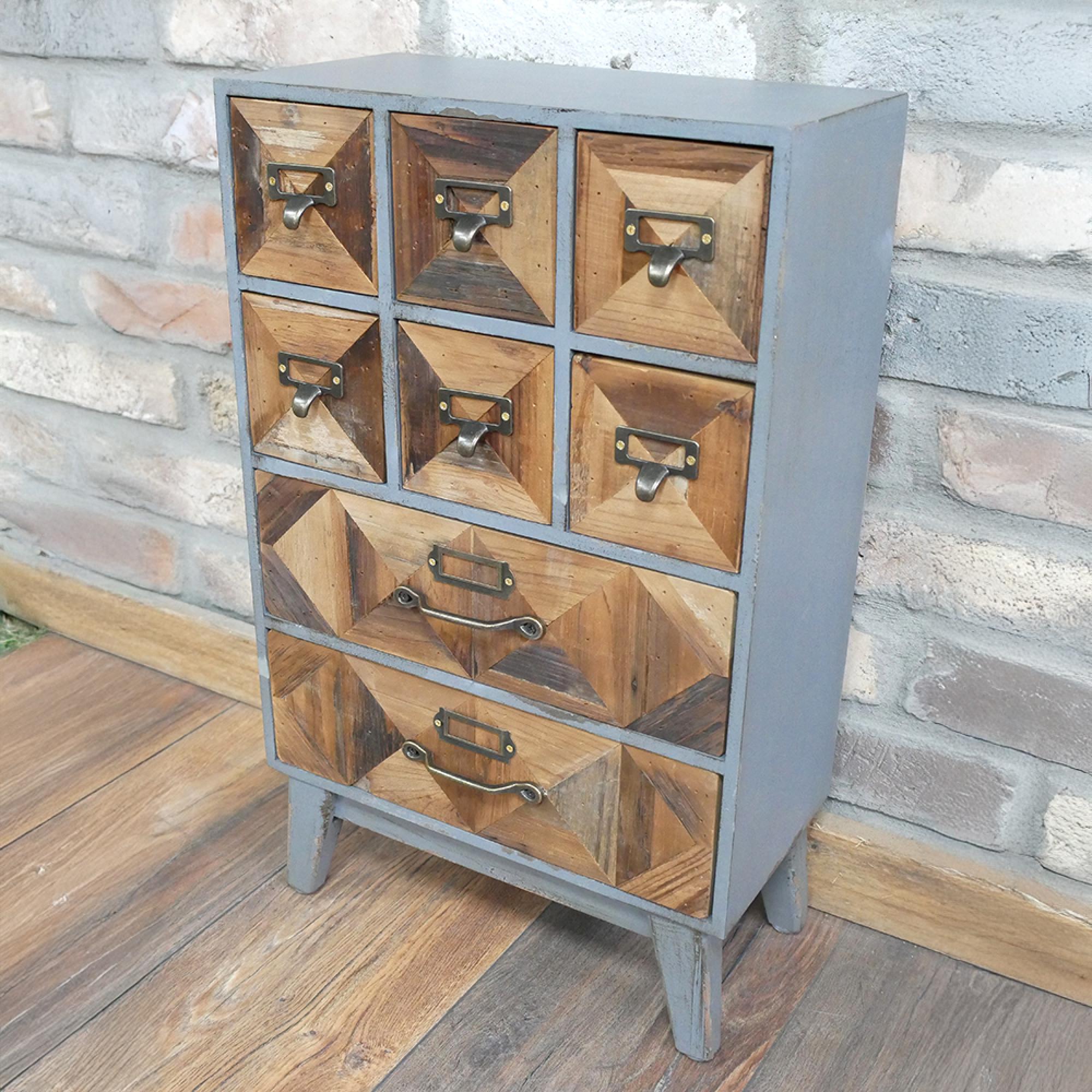 Dutch Wooden Small Multi Drawer Storage Unit | Choice Furniture ...