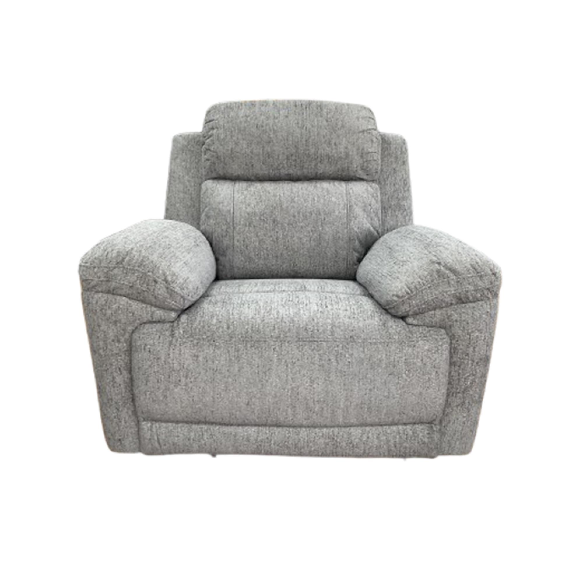 Owen Grey Fabric 3 Seater Electric Recliner Sofa | Choice Furniture ...