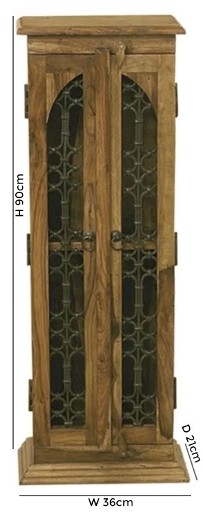 Thacket Sheesham CD Rack - CFS UK