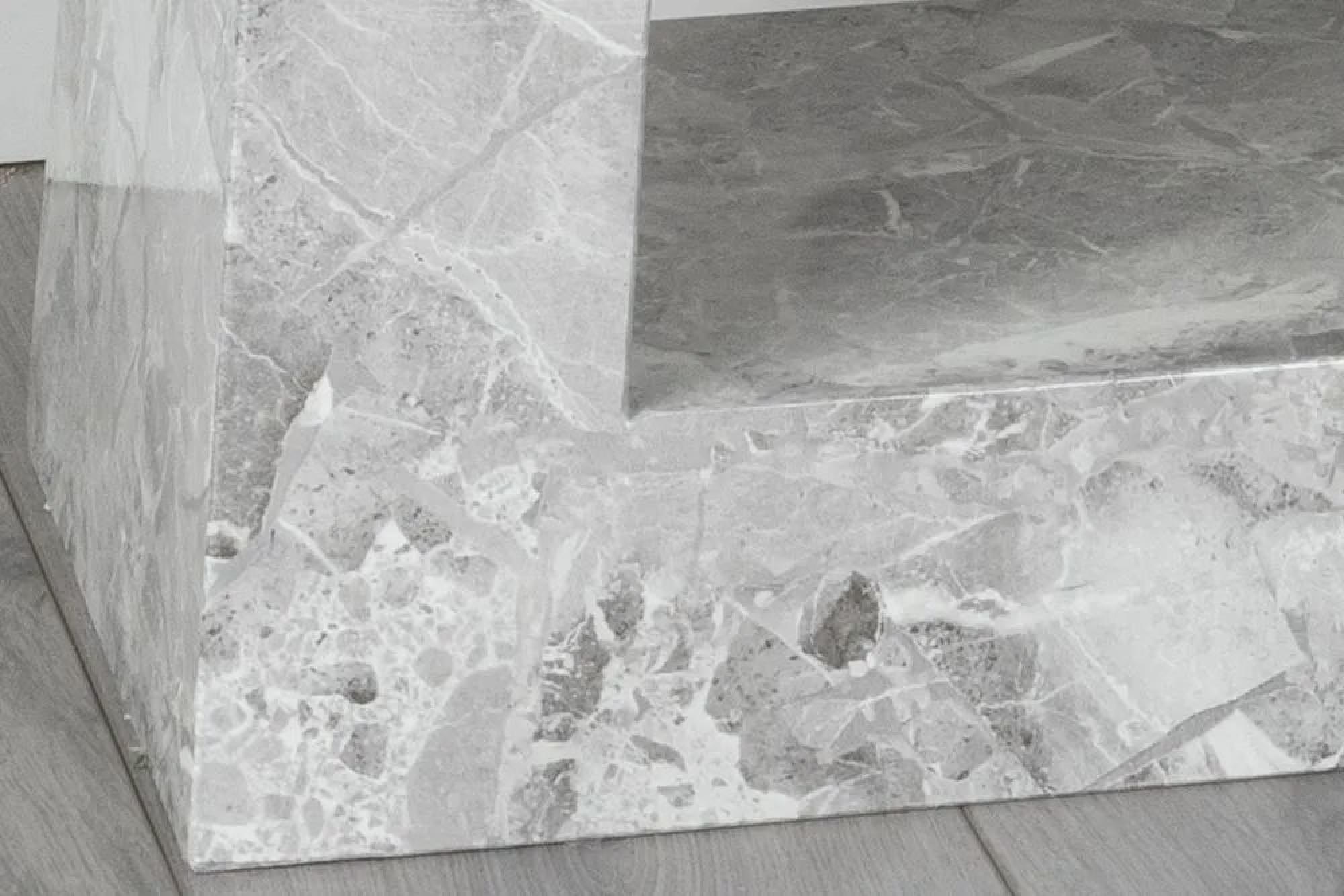 Milan Grey Marble Console Table - CFS UK