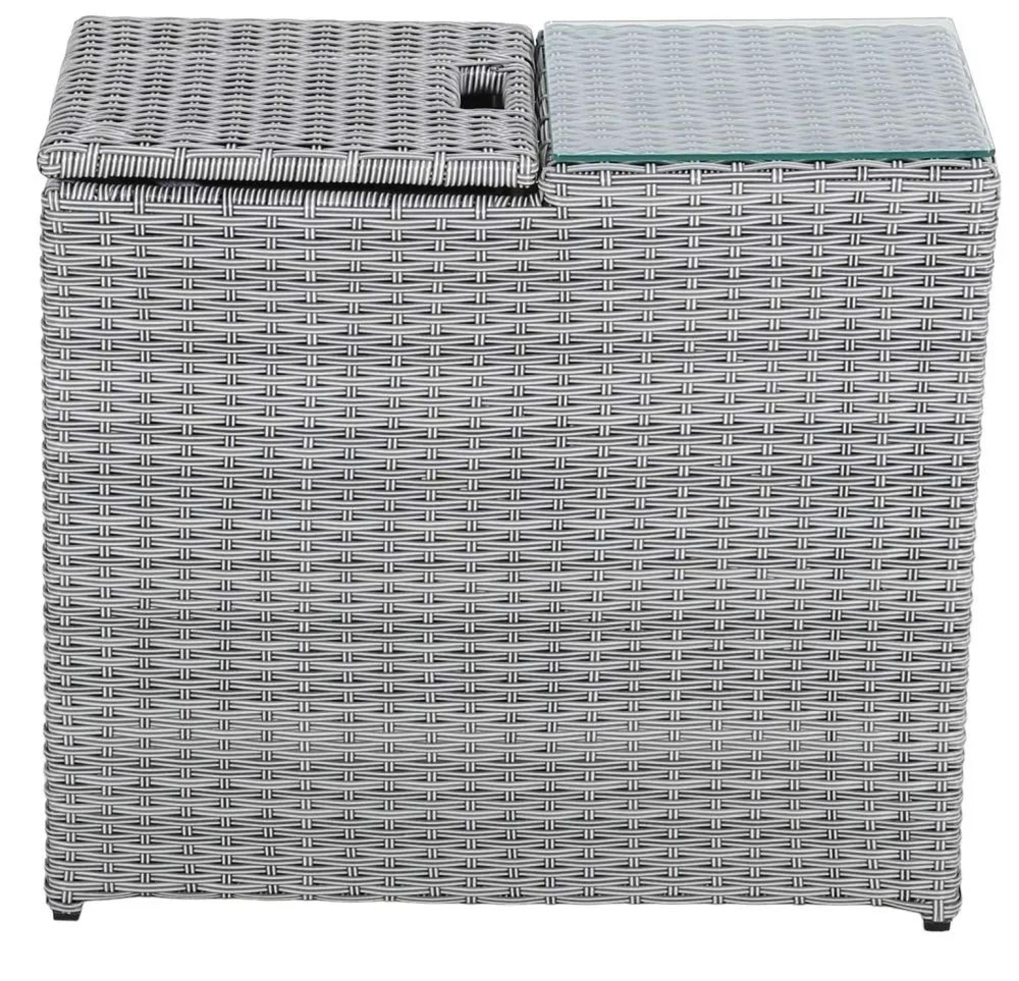 Maze Ascot Rattan Ice Bucket Side Table - CFS UK